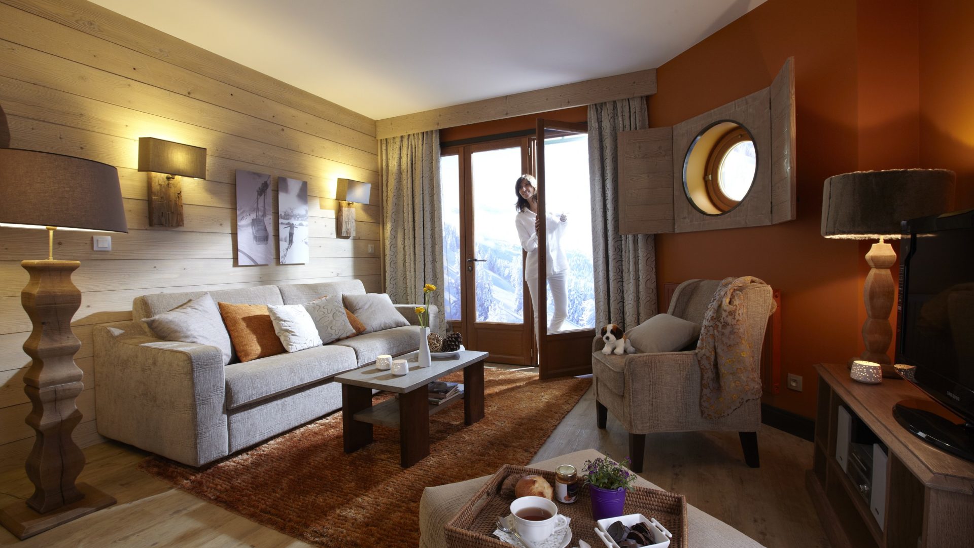 Station ski France, Haute-Savoie, Alpes - Avoriaz 1800